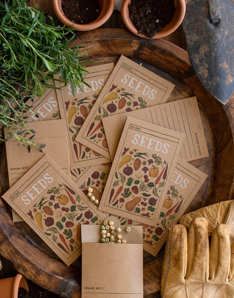 Vegetable Seed Storage Packets – Cincinnati Nature Center - The Nature Shop